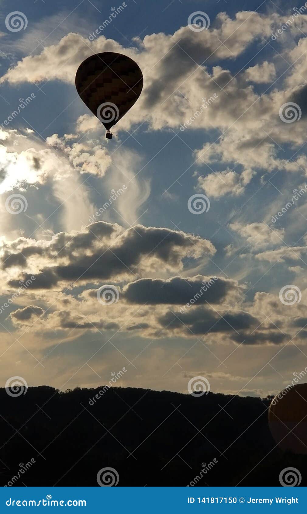 Cloudy Day To Windy Sky Fly Stock Photo - Image of winsky, cloudy ...