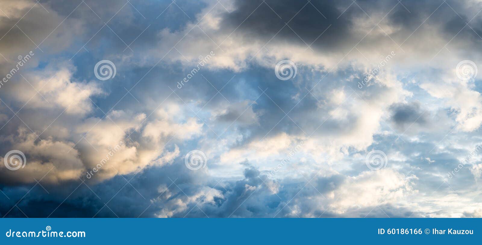 Cloudy evening sky stock photo. Image of color, bright - 60186166