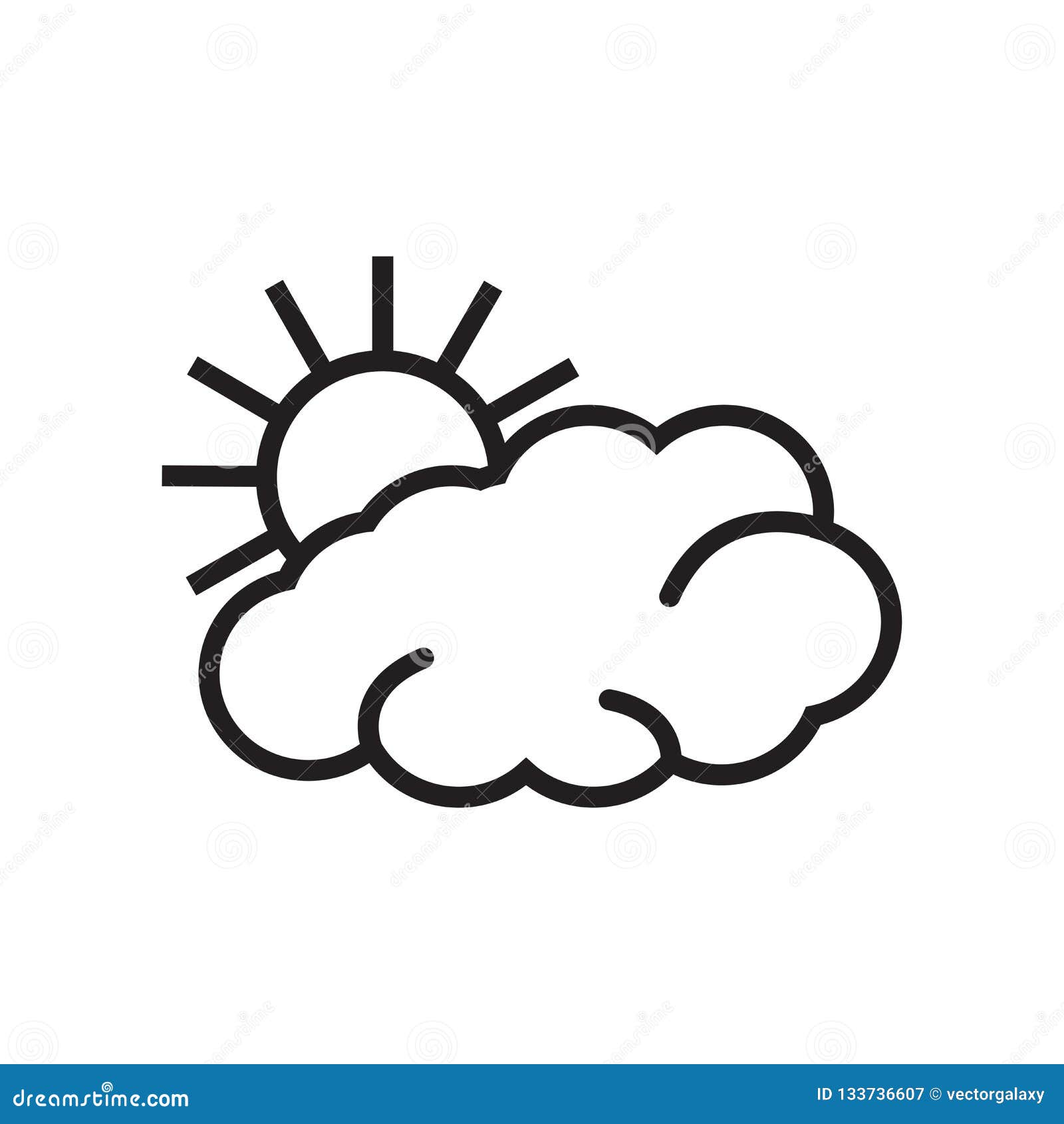 Cloudy Symbol