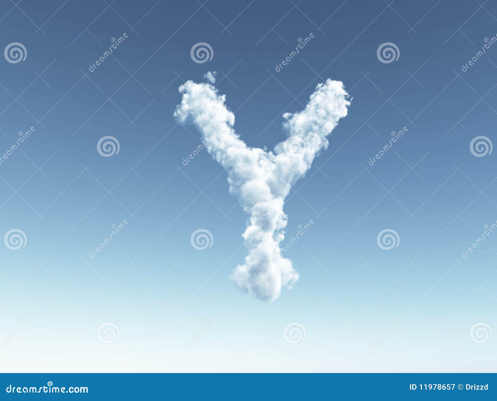 Cloudy letter P stock illustration. Illustration of character - 11978657