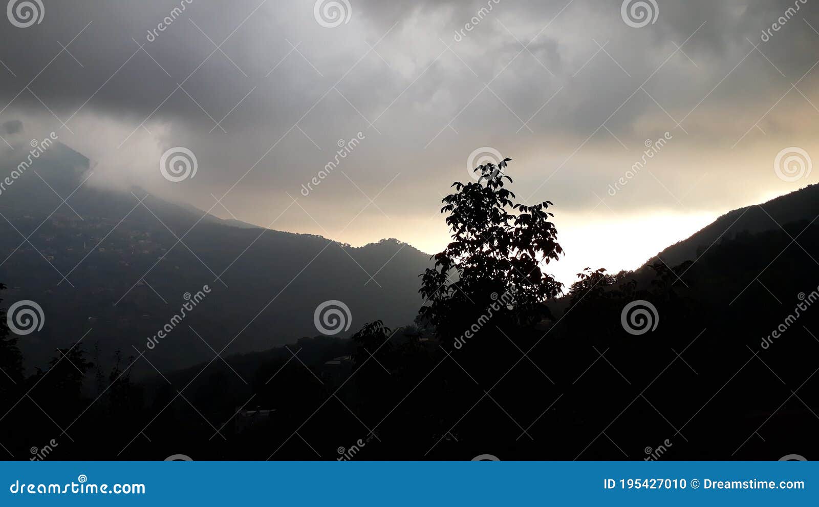 Cloudy nature wallpaper stock photo. Image of morning - 195427010