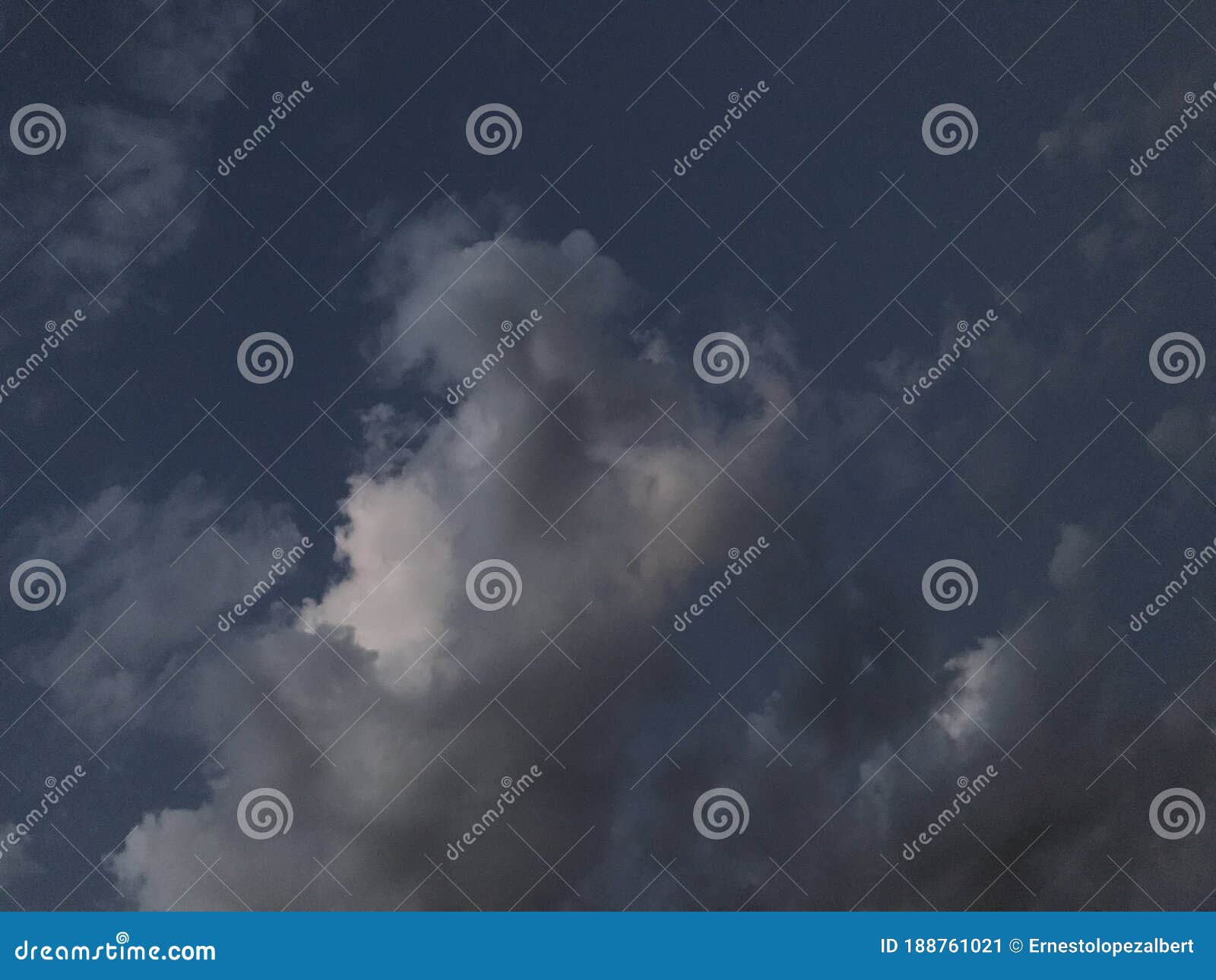 Cloudy night sky stock image. Image of stellar, science - 188761021