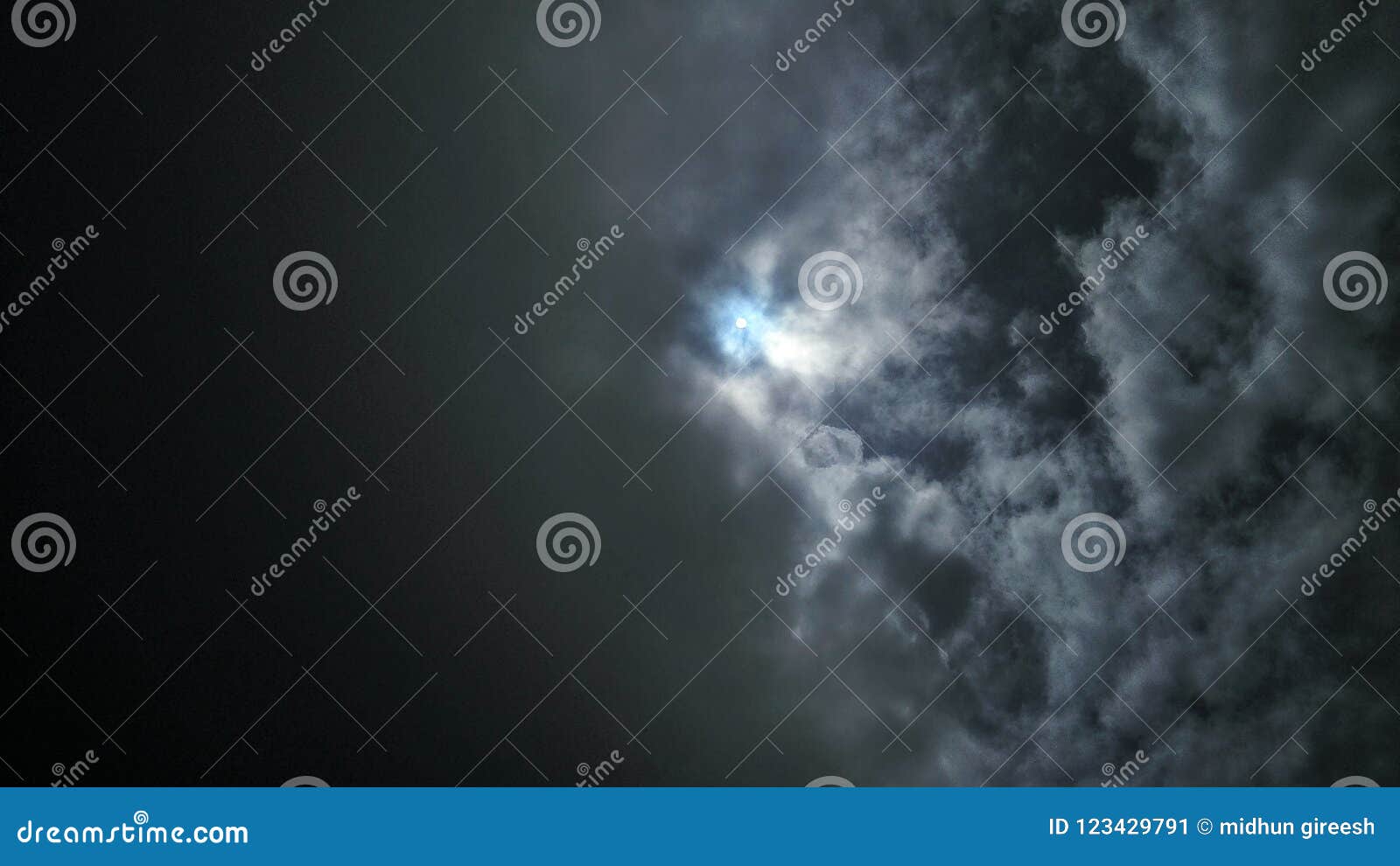 A cloudy noon stock image. Image of cloudy, clouds, noon - 123429791