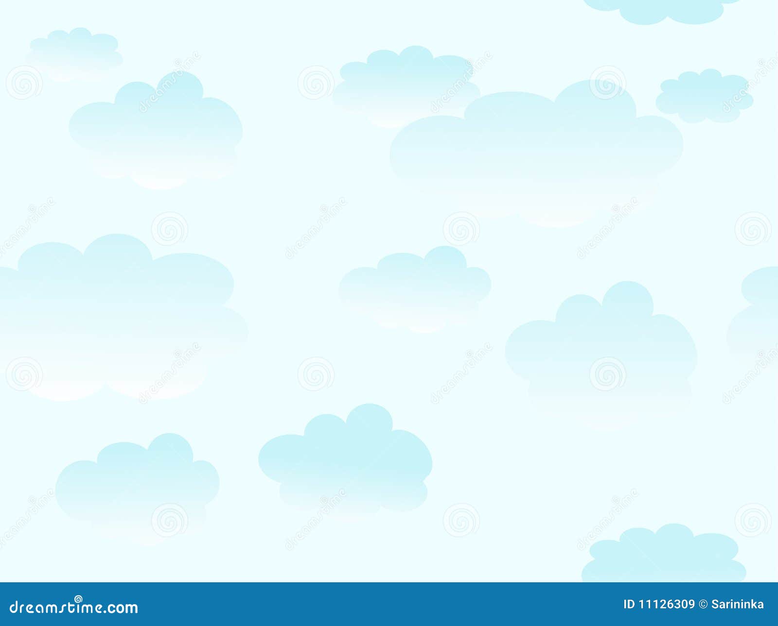 Cloudy pattern stock vector. Illustration of graphic - 11126309