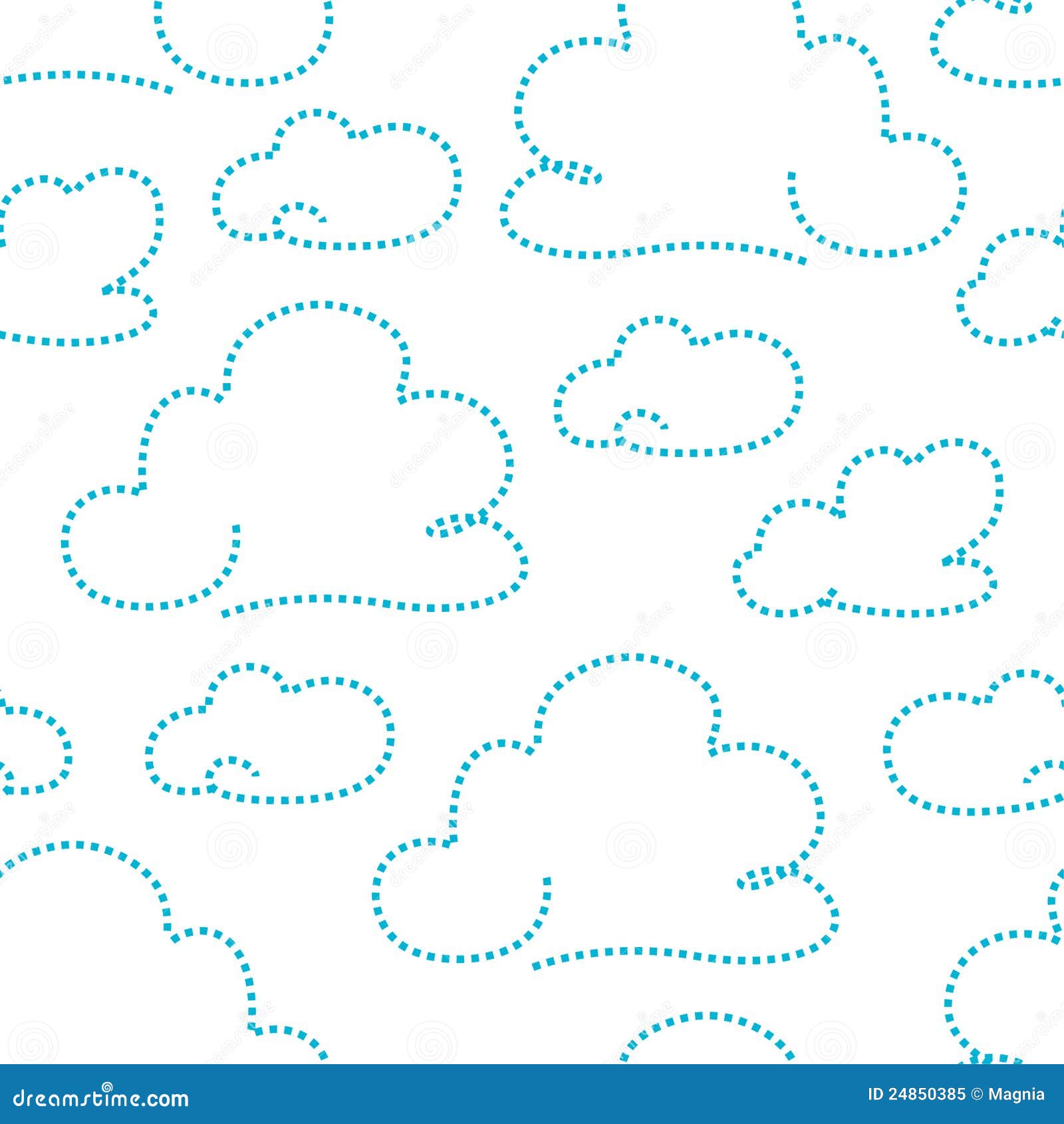 Seamless Cloudy Pattern With Black Veins On Colorful Deckle-edged Spots ...