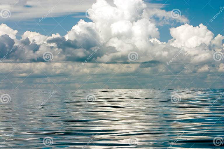 Cloudy Reflections stock image. Image of atmosphere, waterscape - 1189261