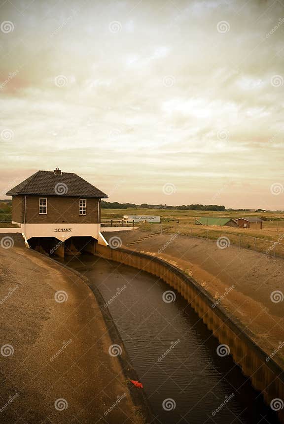 Cloudy river stock image. Image of beautiful, cloudy, simple - 7630729