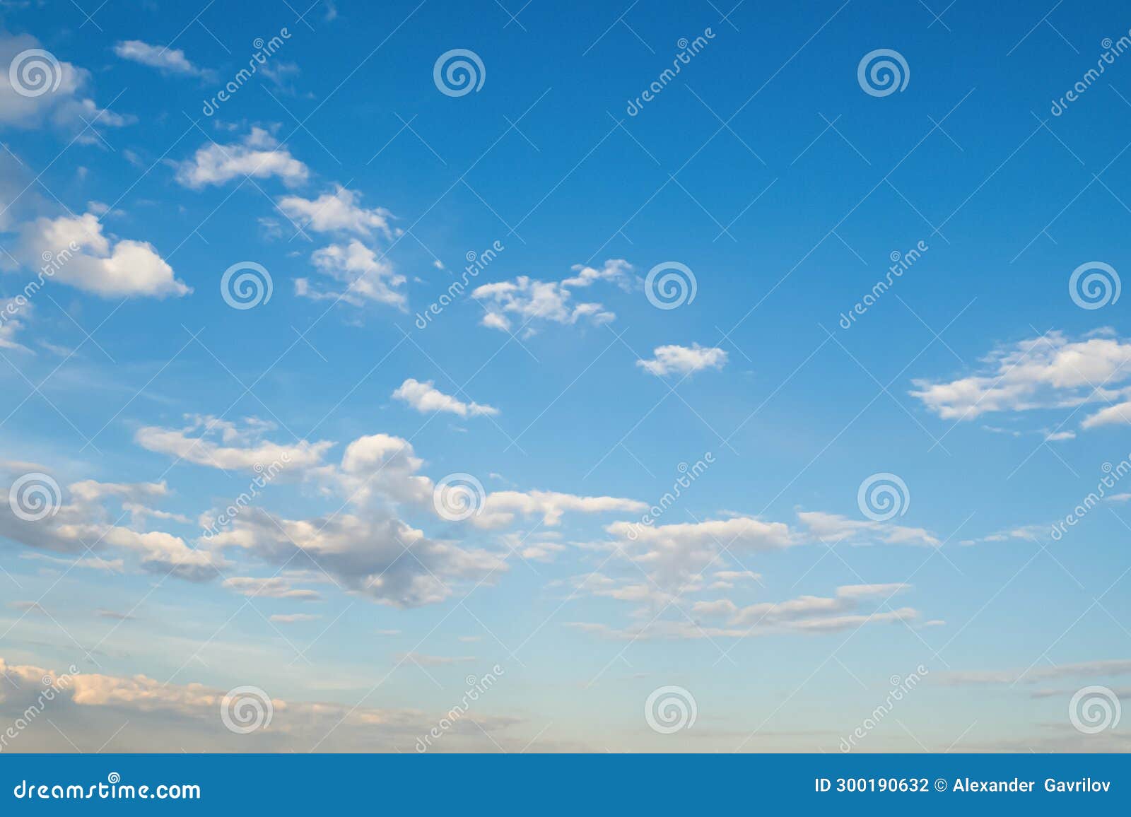 Cloudy Sky. the Airspace. Clouds in the Blue Sky Stock Photo - Image of ...