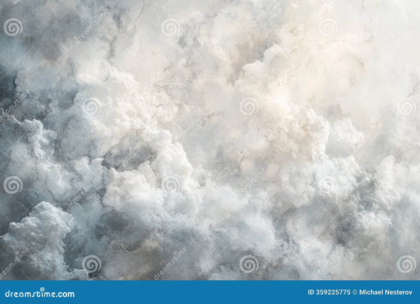 Cloudy Sky Background in Neutral Colors Creating a Moody and ...