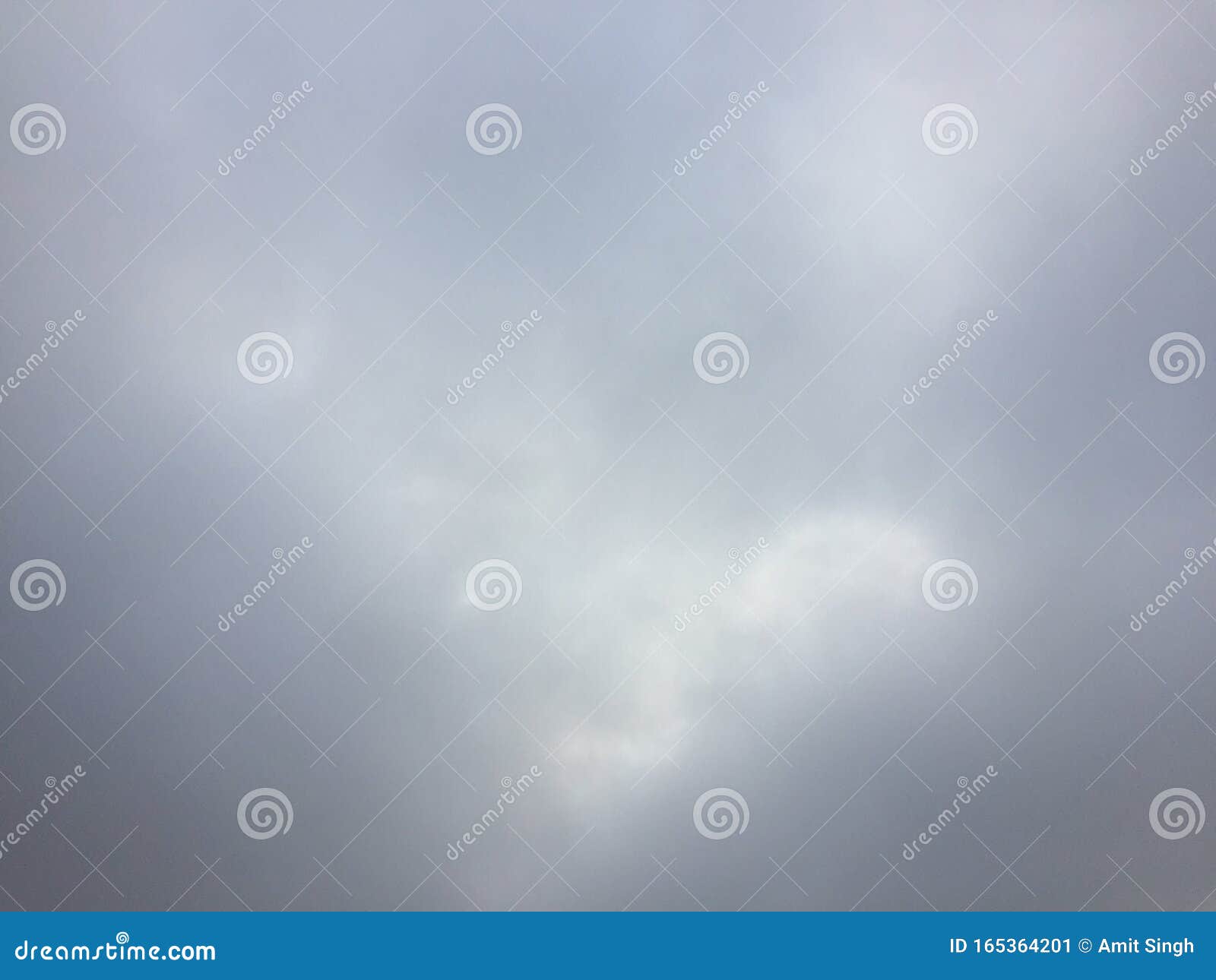Cloudy Sky on a Bad Weather Day without Sun in the Sky Stock Image ...