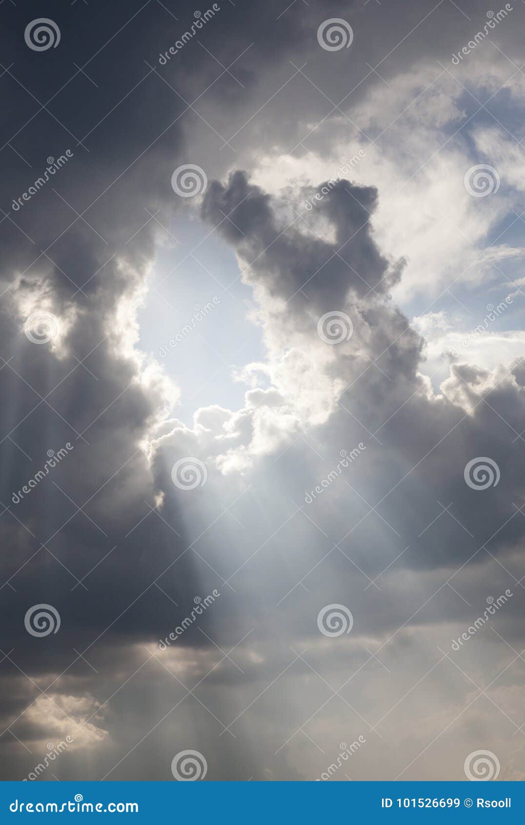 Cloudy sky, close-up stock image. Image of phenomenon - 101526699