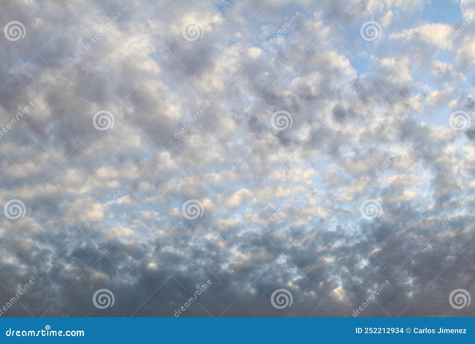 Cloudy Sky Color Texture Skyscape Stock Photo - Image of background ...