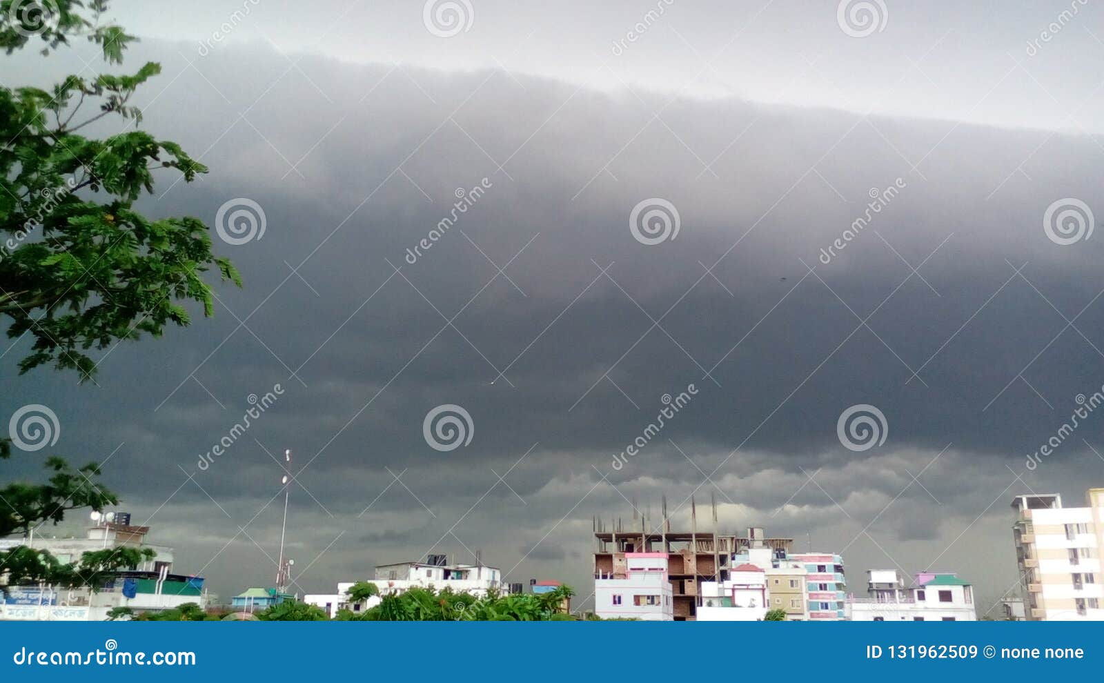 Cloudy sky stock image. Image of cloudy, cool, weather - 131962509