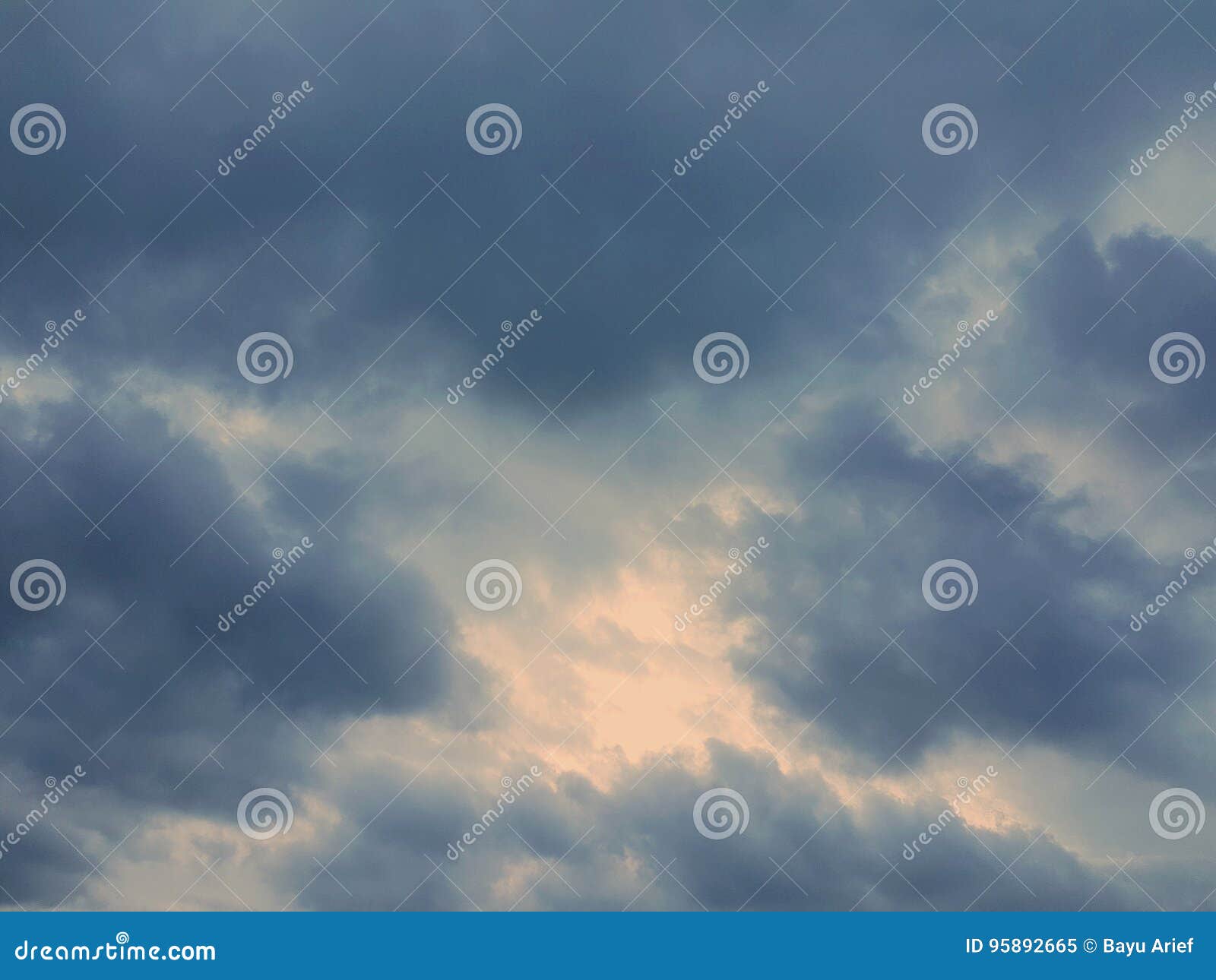 Cloudy sky stock image. Image of edited, cloudy, cloud - 95892665