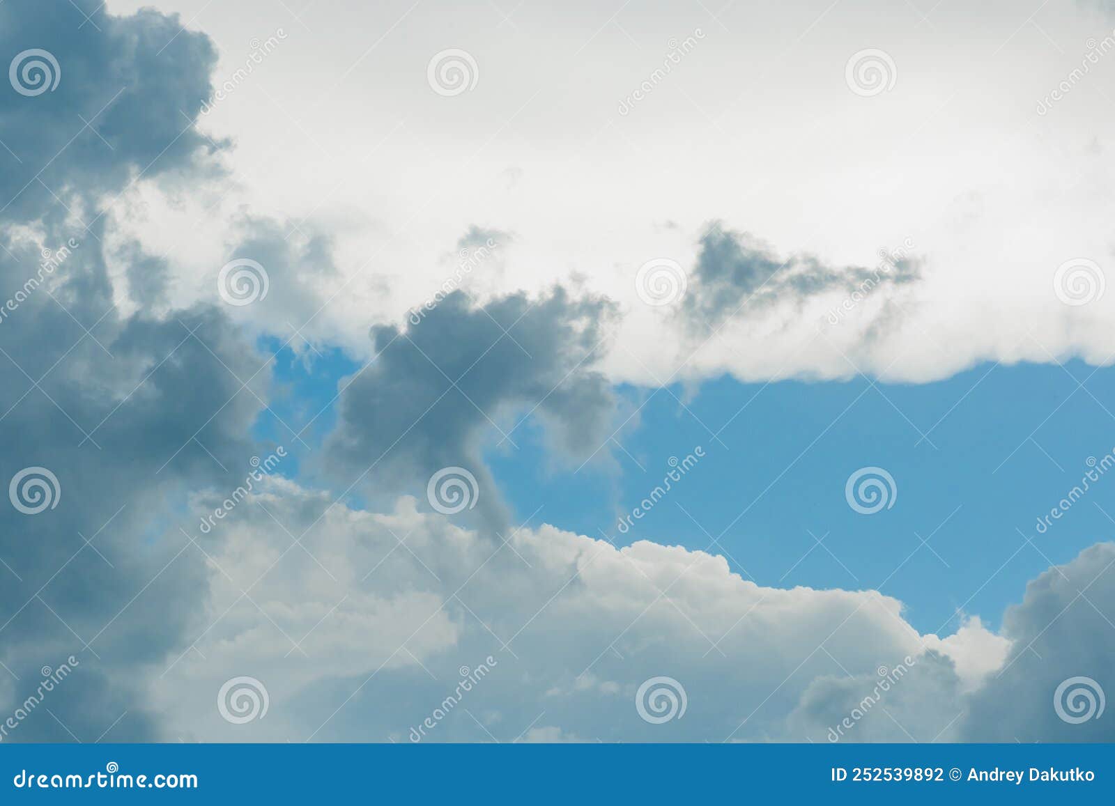 Cloudy Sky Weather Climate Cloudscape Nature Storm Background Rain ...