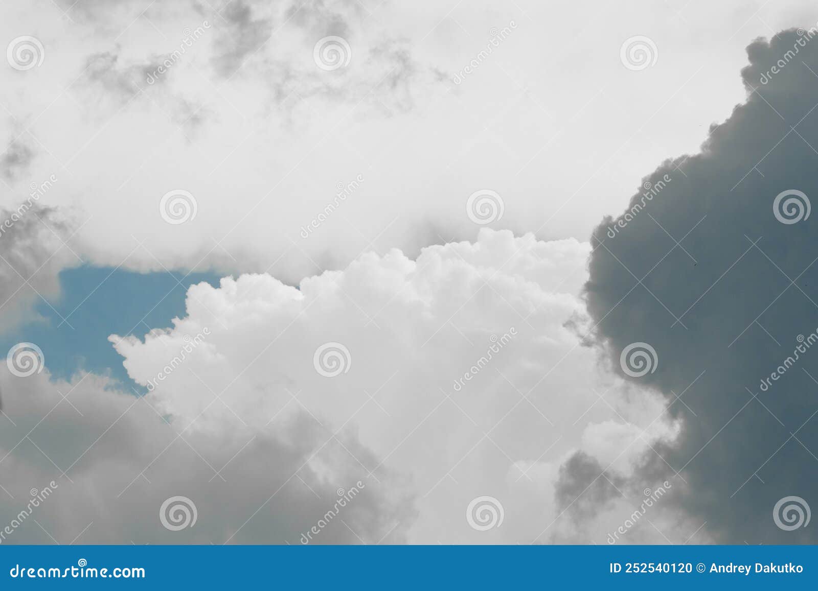 Cloudy Sky Weather Climate Cloudscape Nature Storm Background Rain ...