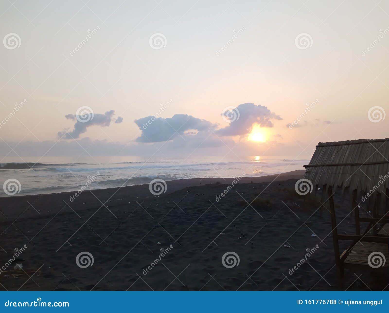 Cloudy Sunset Relaxing Your Mind Stock Photo - Image of sunset, mind ...