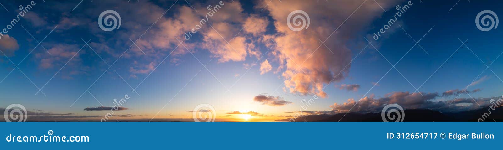 Panorama Cloudscape In Bluesky Background. Stock Photo | CartoonDealer.com #79026330