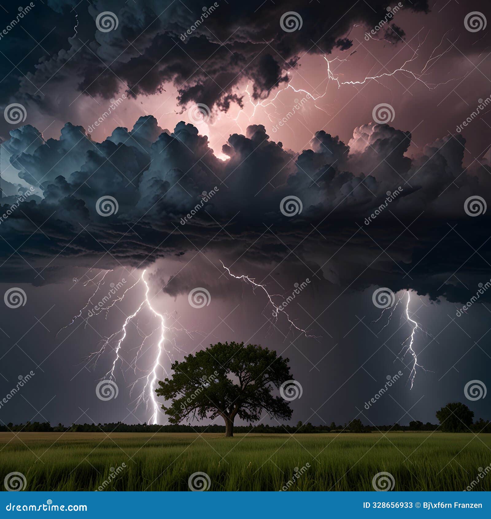 Cloudy Thunder Thunderstorm Lightning Bolt Stock Illustration ...