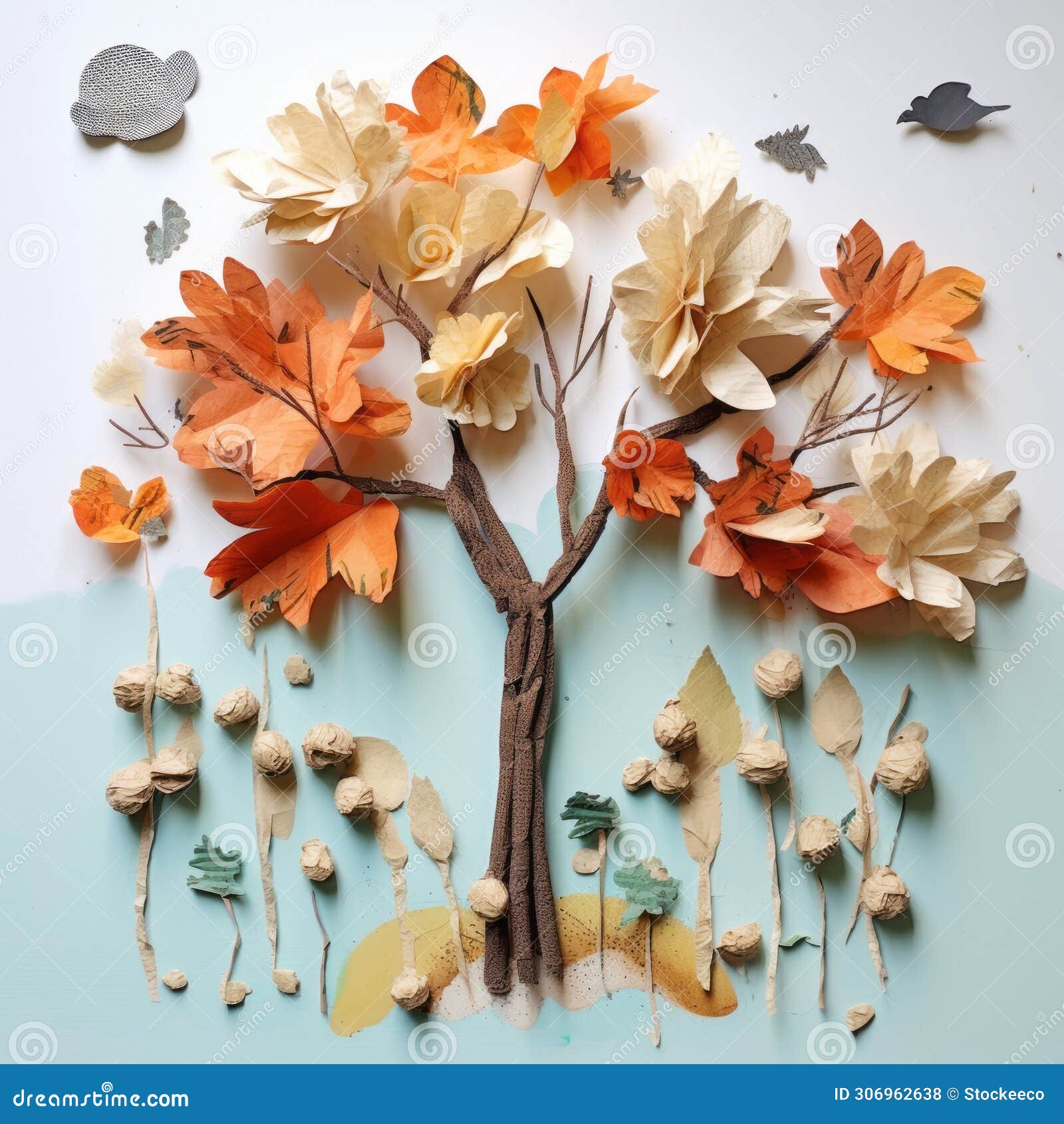 Cloudy Tree And Bench At Strom Thunder Cloud Royalty-Free Stock Image ...