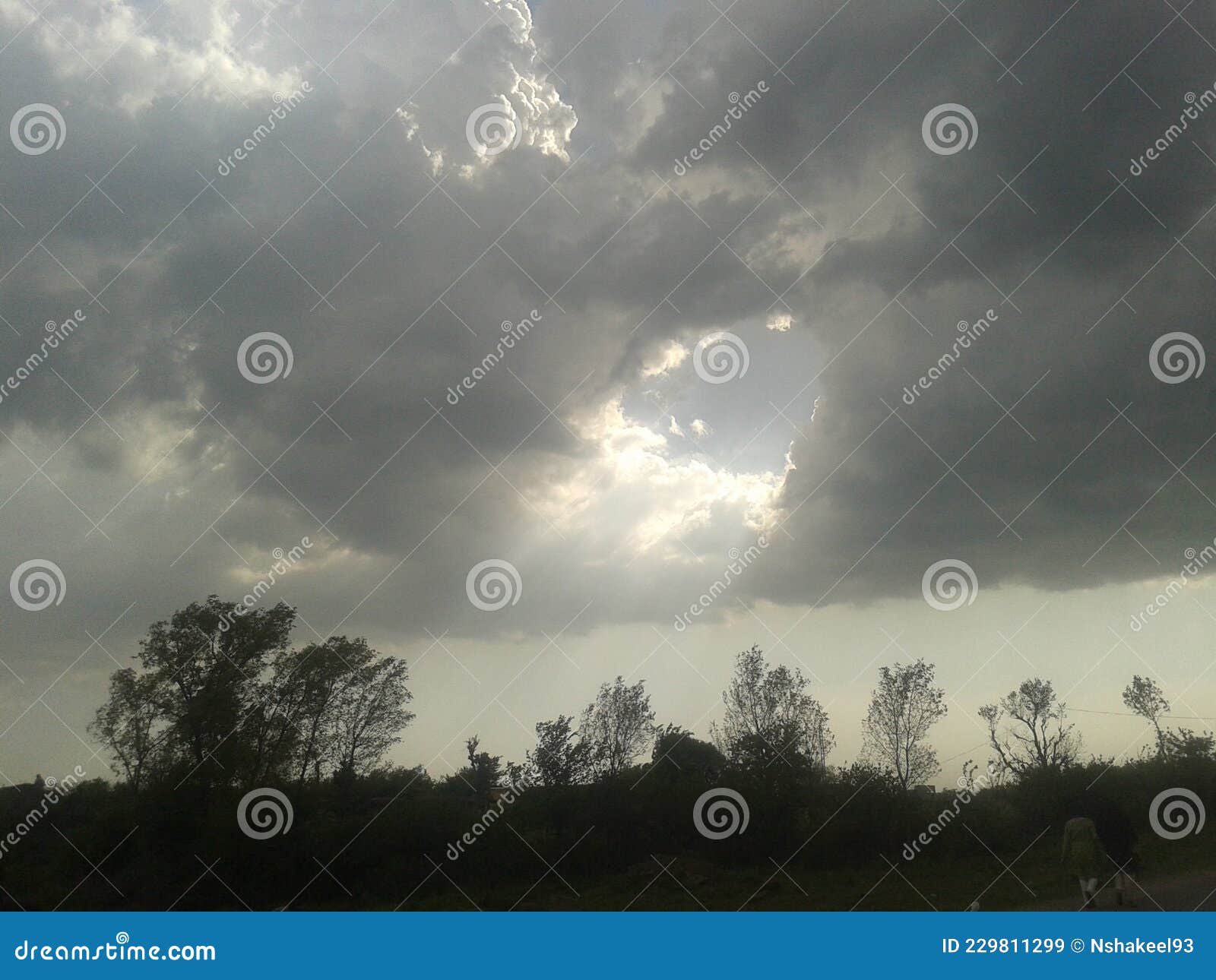 Cloudy Weather of Islamabad Pakistan Stock Image - Image of nature ...