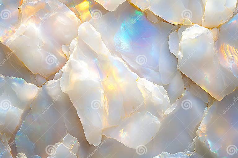 Cloudy White Opal Gemstone Texture Quality Picture Quality. Stock ...