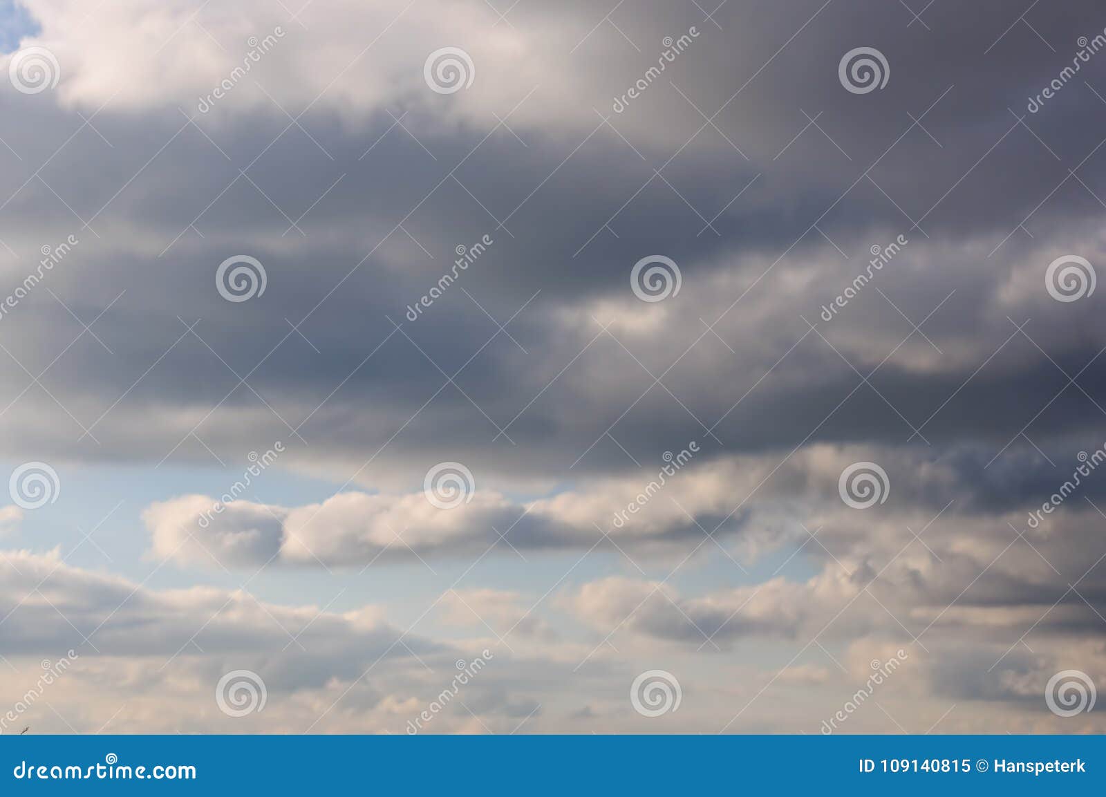 Cloudy winter sky stock image. Image of cloudy, calm - 109140815