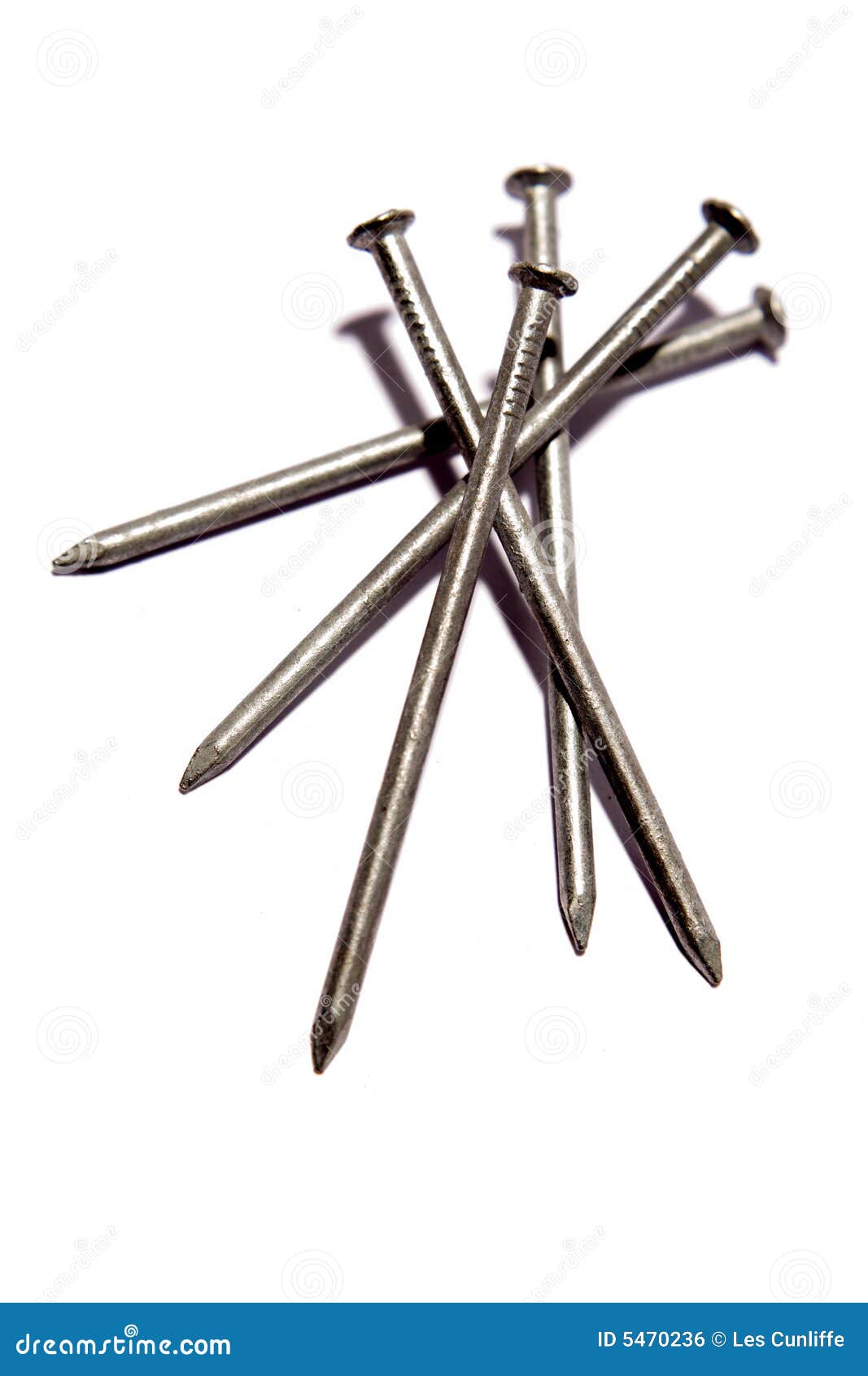 Clous photo stock. Image du blanc, matériel, objets, over - 5470236