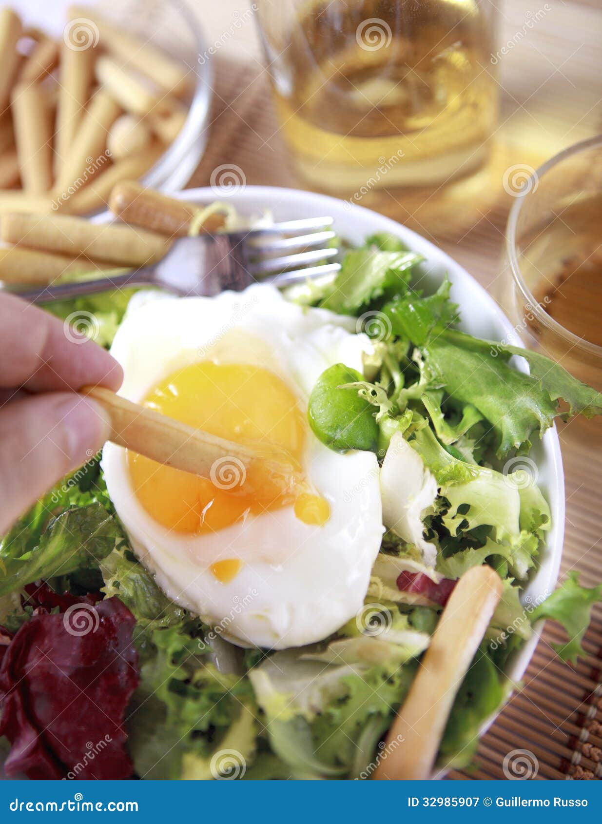 Clouse up Salad stock image. Image of ingredient, dinner - 32985907