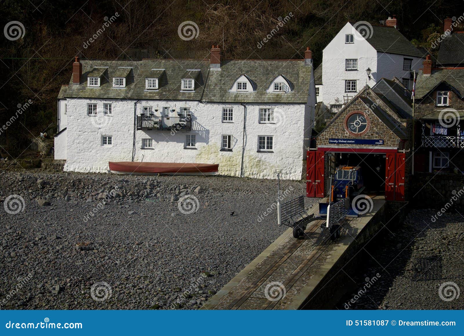 Clovelly, Cornwall, UK editorial photography. Image of public - 51581087
