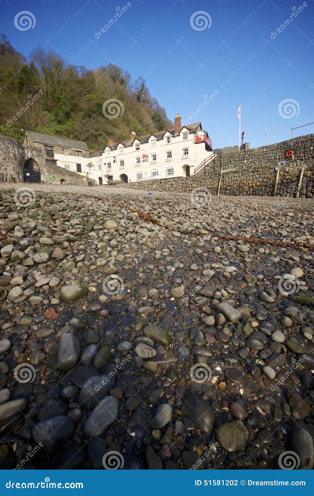 Clovelly, Cornwall, UK editorial photography. Image of chapel - 51581202