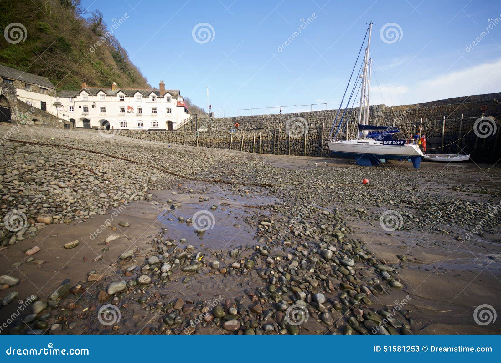 Clovelly, Cornwall, UK editorial stock photo. Image of clovelly - 51581253