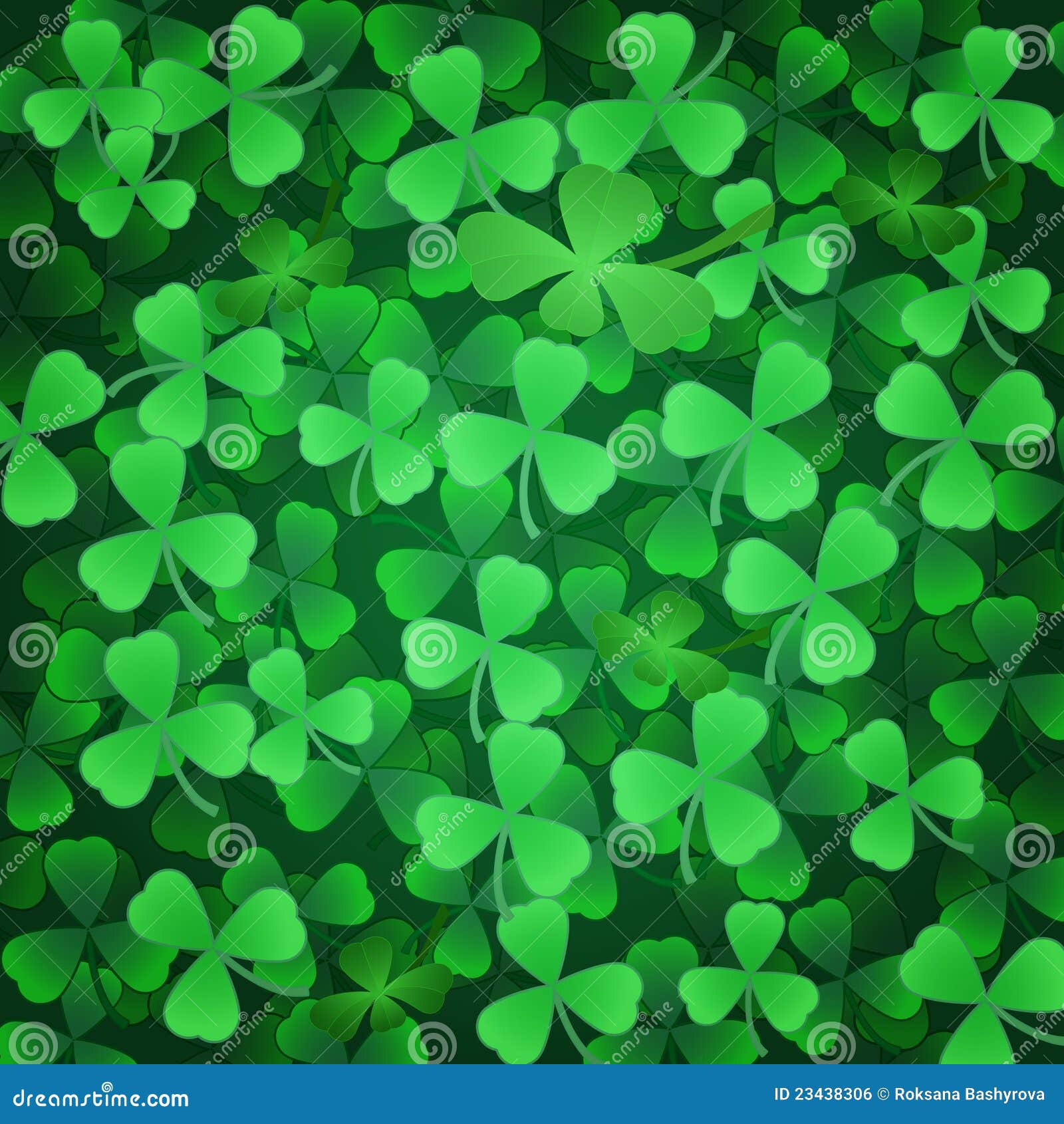 Clover background stock vector. Illustration of luck - 23438306