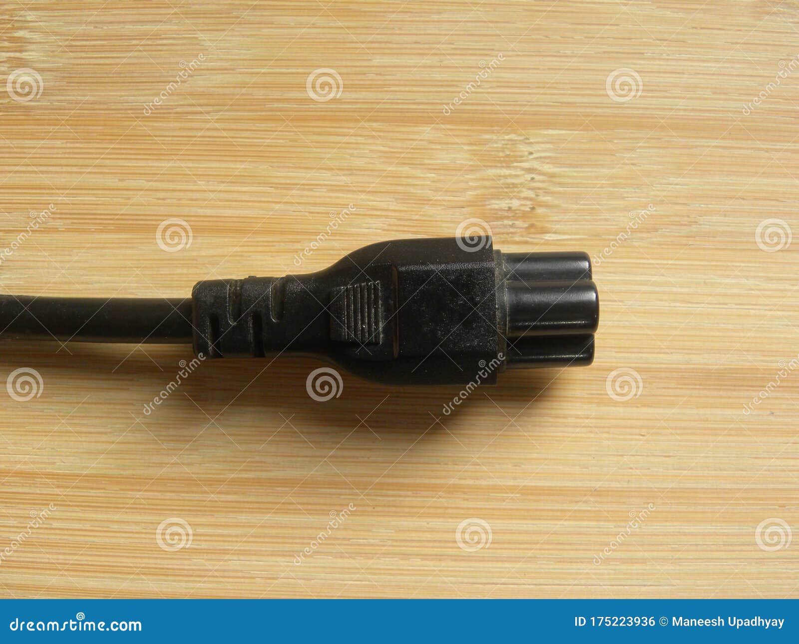 Clover leaf power cord stock photo. Image of cord, switch - 175223936