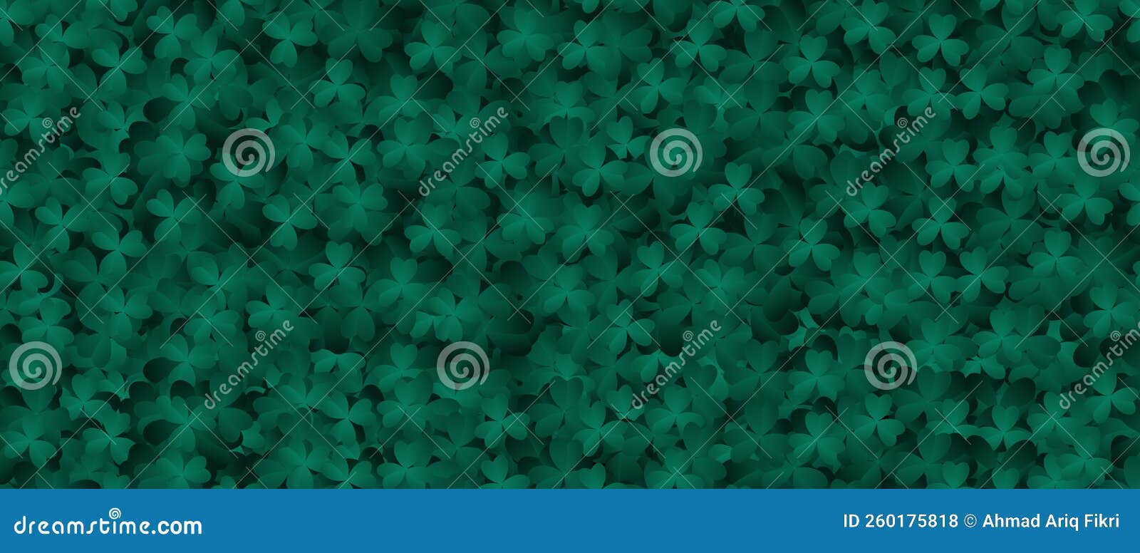 Clover Leaves Background. Background with Green Leaves. Nature ...