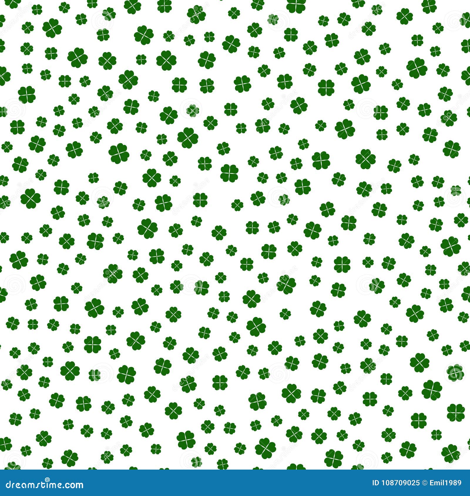 Clover seamless pattern stock illustration. Illustration of floral ...