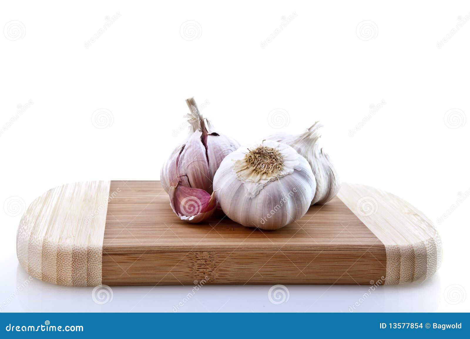 Cloves of garlic stock photo. Image of knife, italian - 13577854