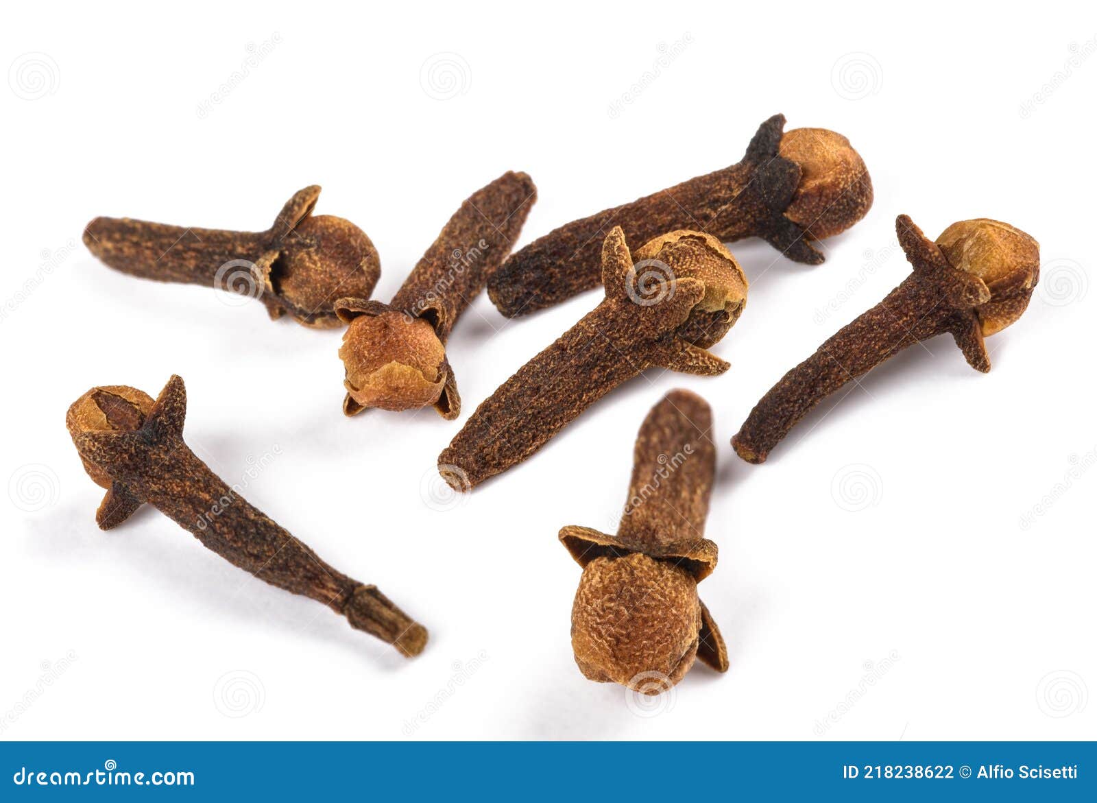 Cloves group isolated stock photo. Image of brown, pile - 218238622