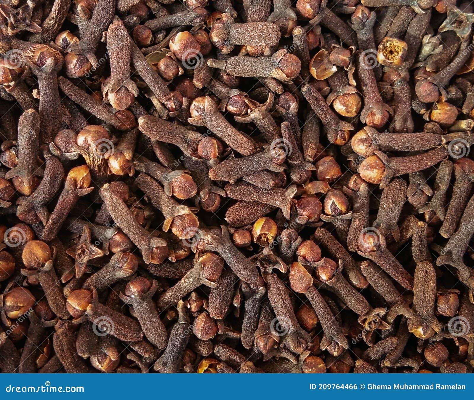 Cloves Flower Buds Full Frame Background Stock Photo - Image of herbs ...