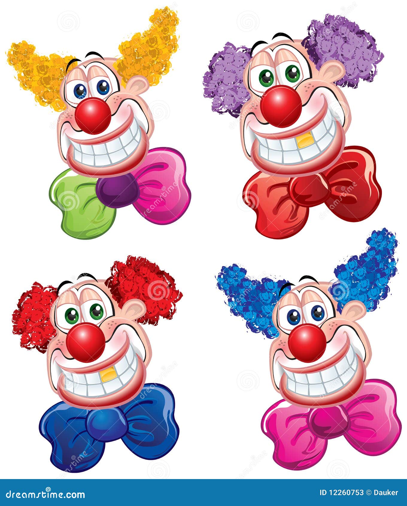 Clown stock illustration. Illustration of hair, graphics - 12260753