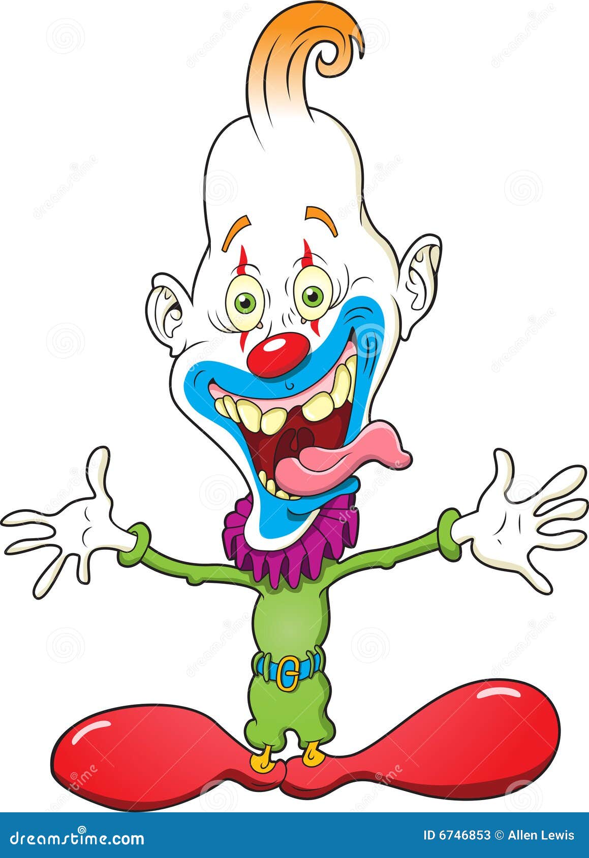 Goofy Clown Stock Illustrations – 208 Goofy Clown Stock Illustrations ...