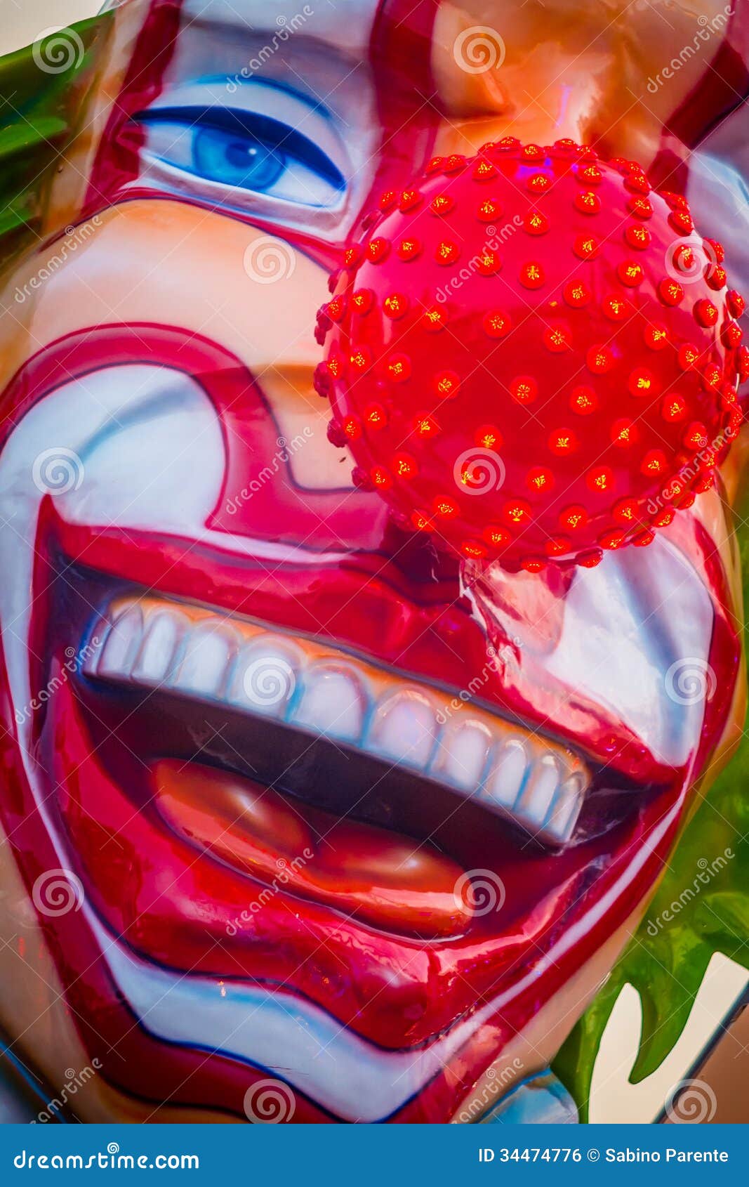 The Clown stock photo. Image of smile, lights, fool, mask - 34474776