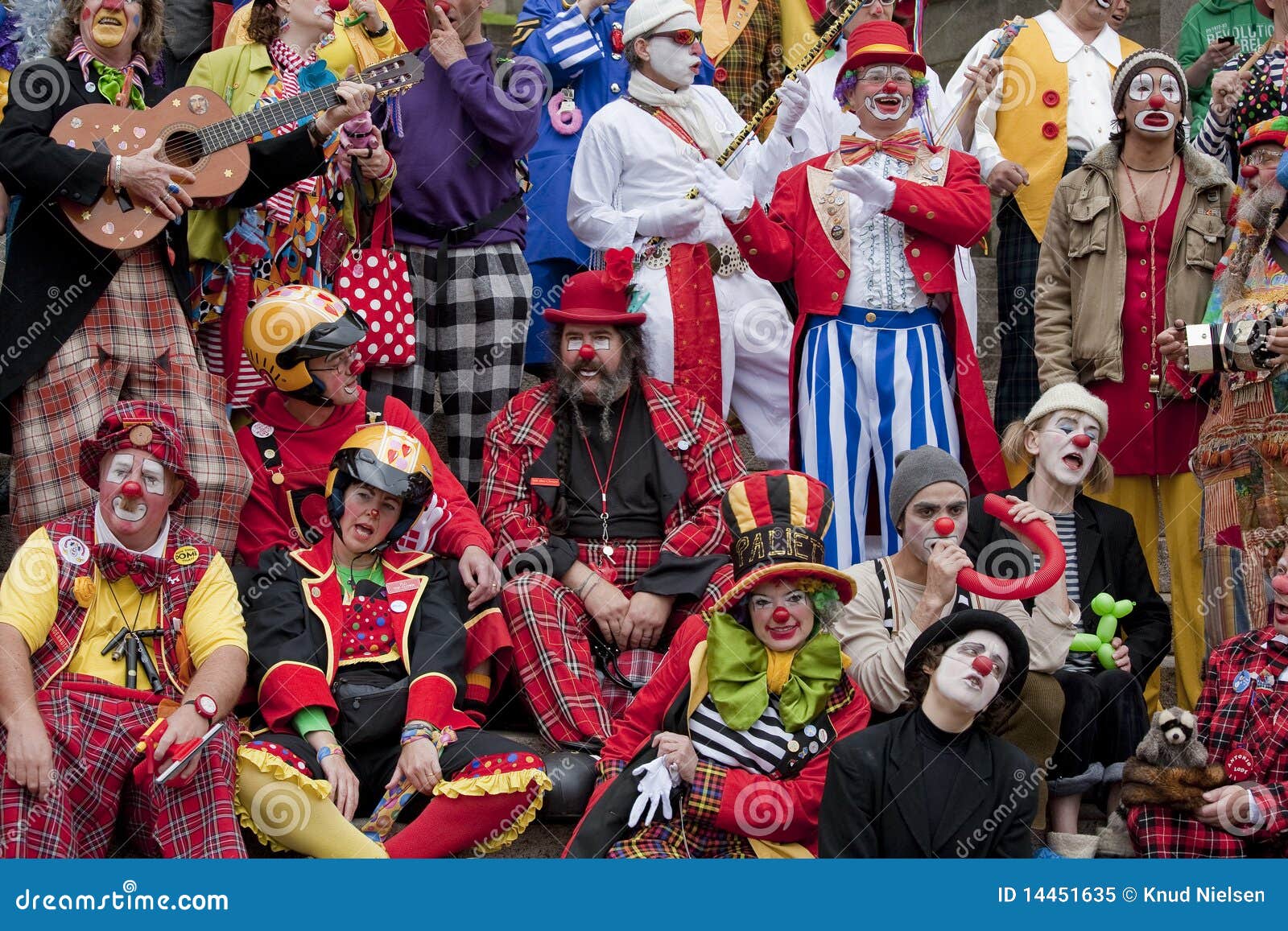 Clown festival 2010 editorial image. Image of svendborg - 14451635