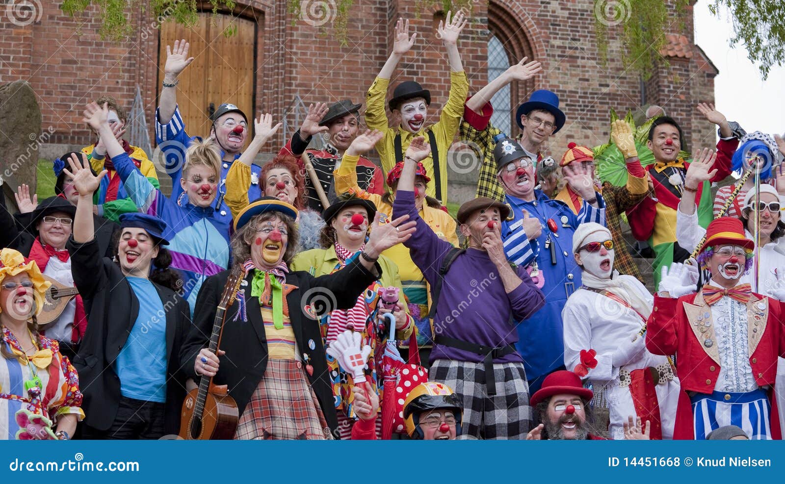 Clown festival 2010 editorial stock photo. Image of clowns - 14451668