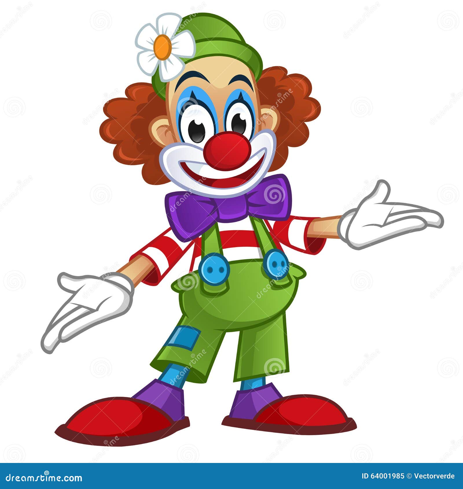 Clown Vector Illustration | CartoonDealer.com #13993946