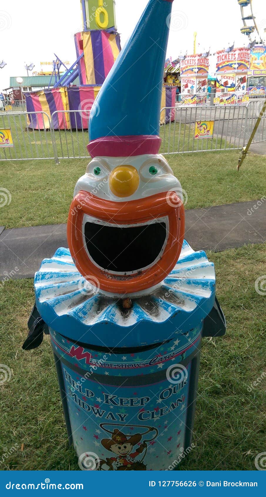 Clown mouth stock photo. Image of clown, trash, cursed - 127756626