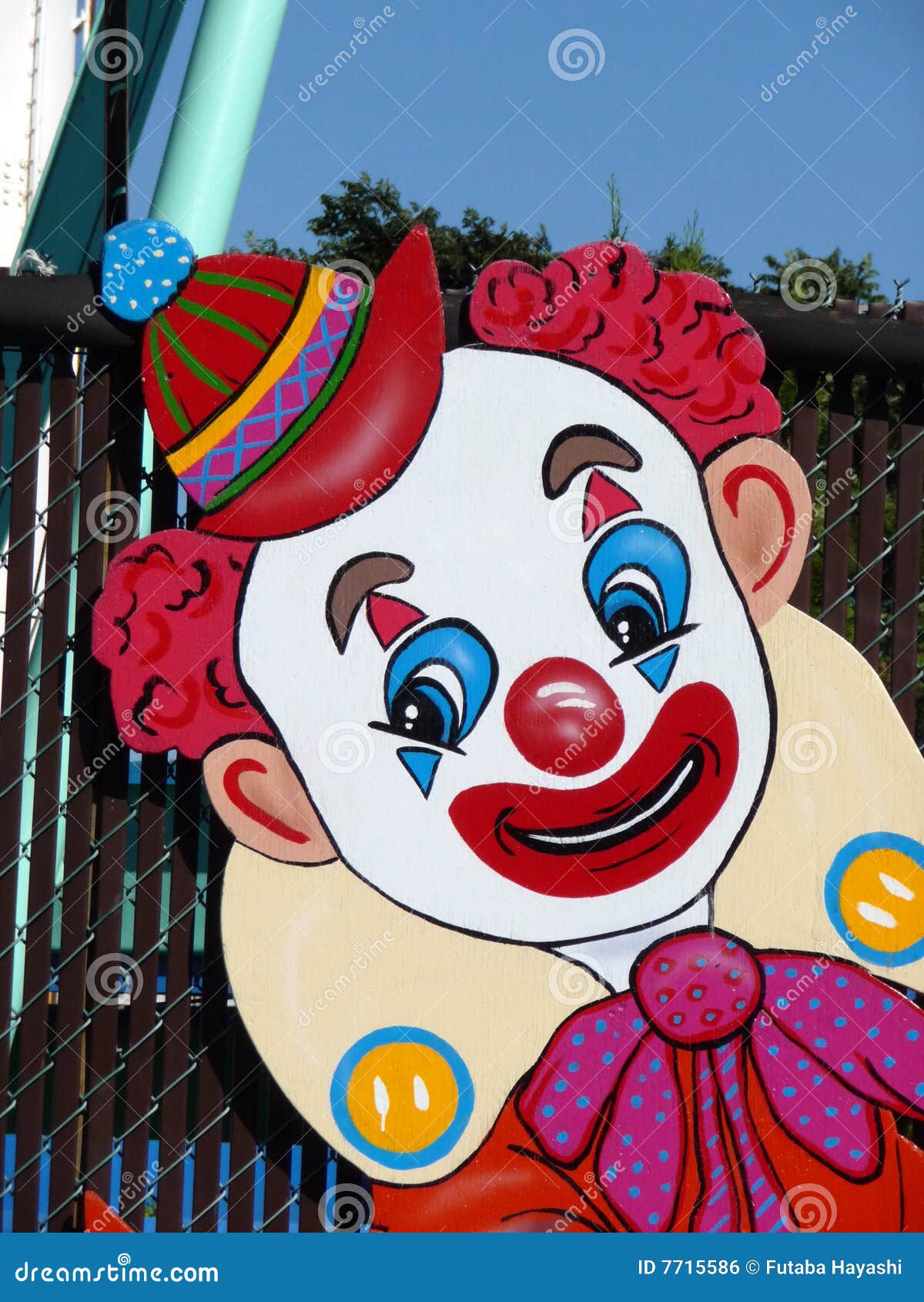 Clown Sign Picture. Image: 7715586