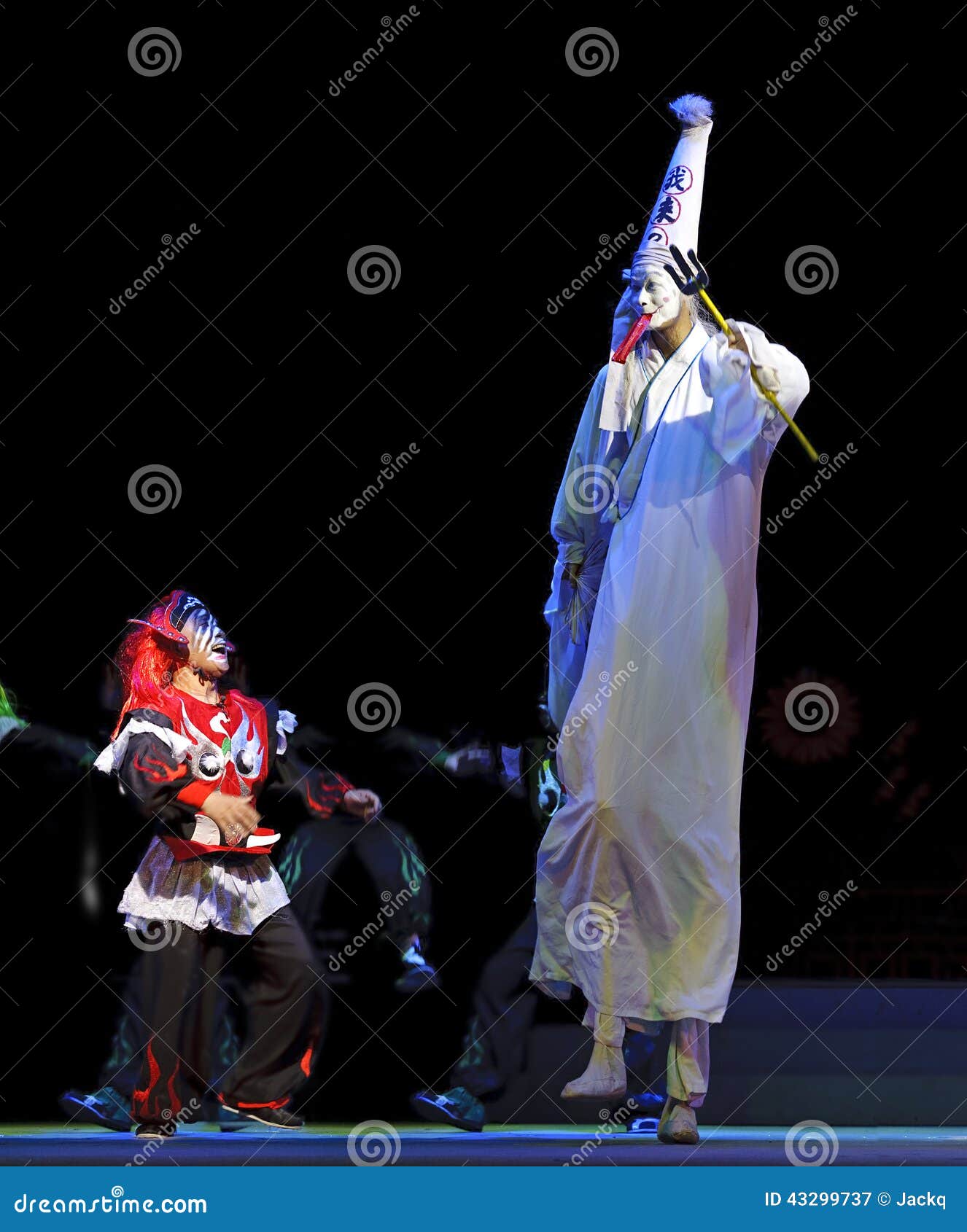 Clown Van Chinese Traditionele Opera Redactionele Fotografie - Image of ...
