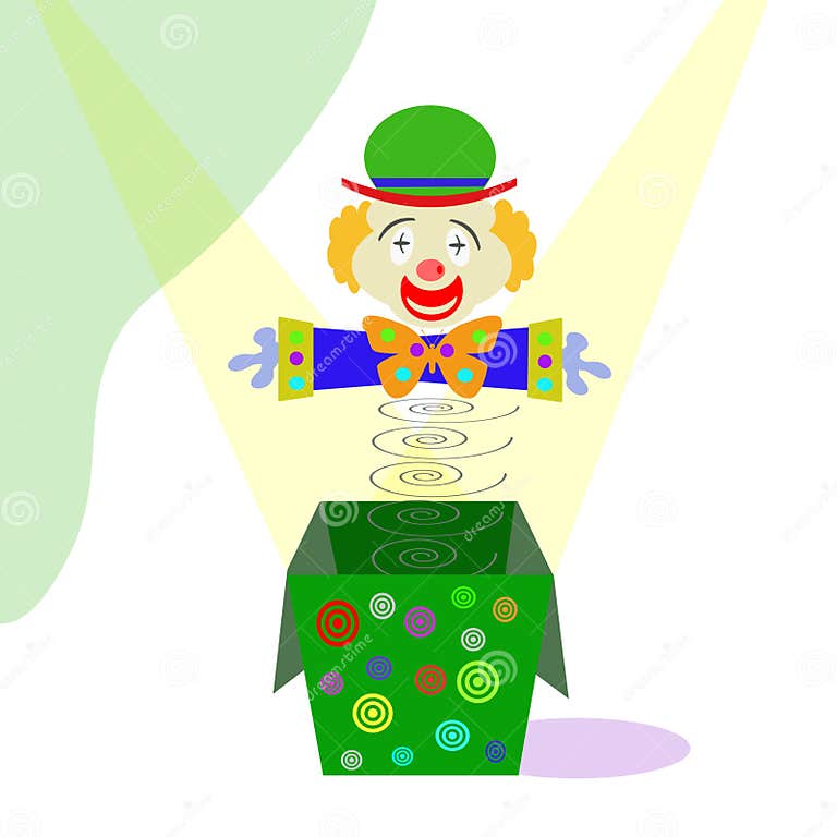 Clowns stock illustration. Illustration of puppet, spring - 17274815