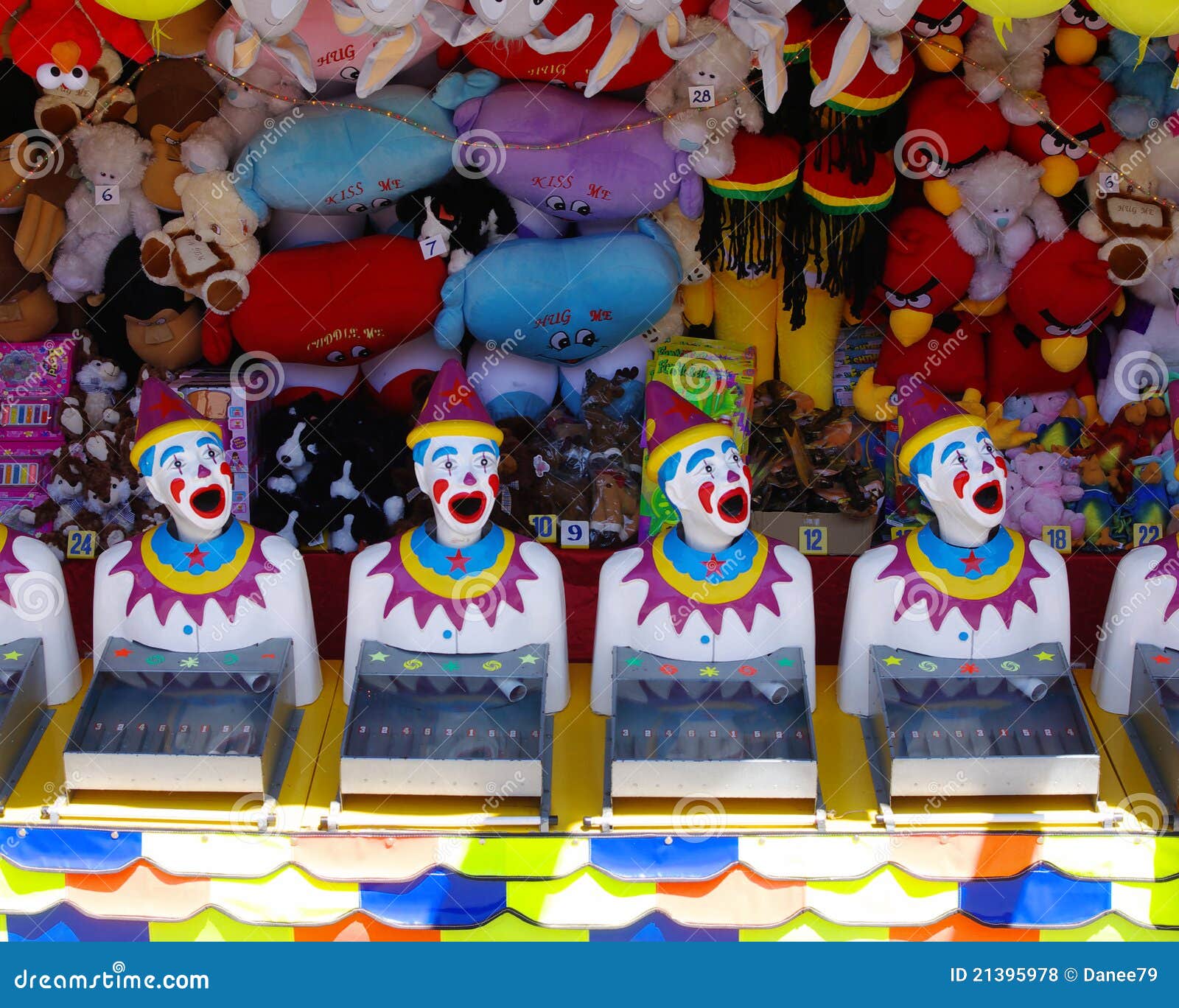 Carnival Clowns At The Ekka Brisbane Exhibition Or Royal Queensland ...